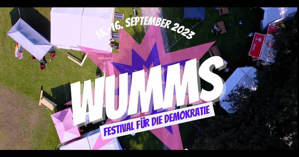 WUMMS - Festival für die Demokratie | Partnerschaft für Demokratie